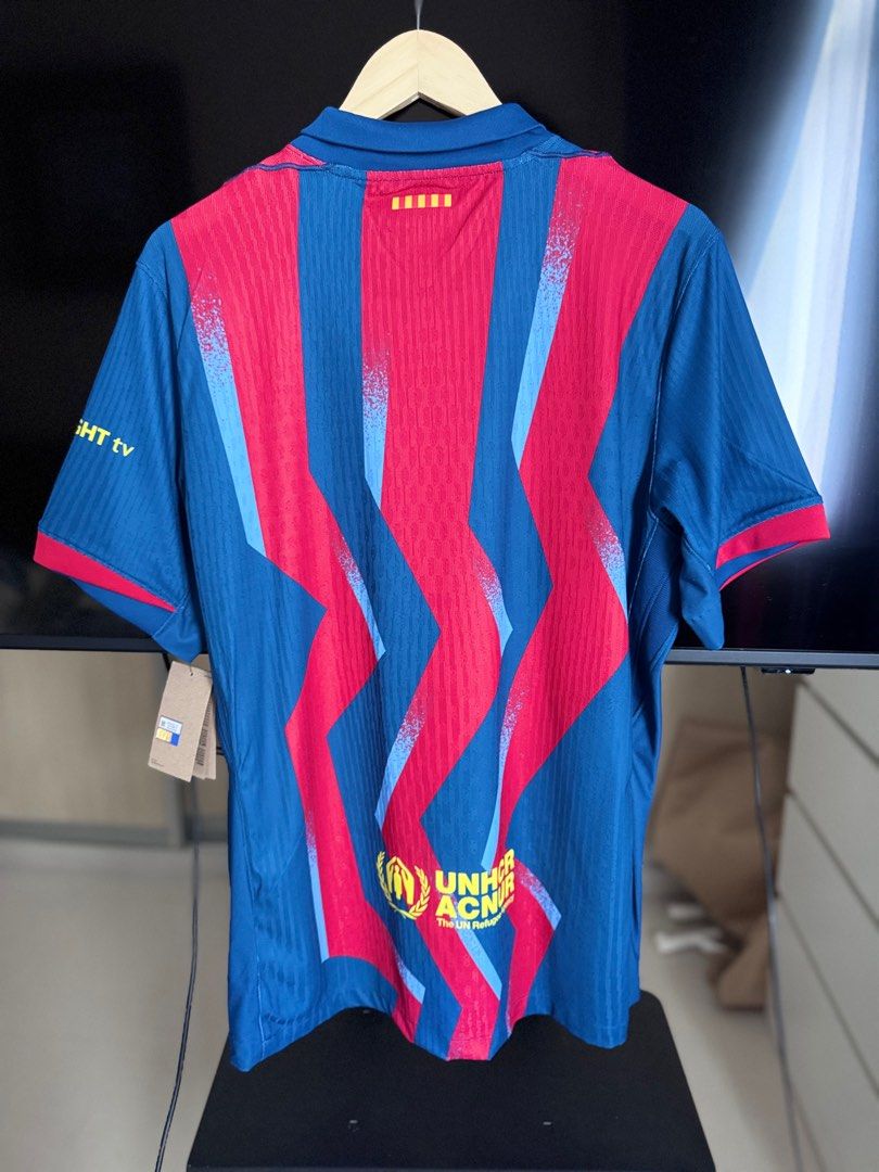 FC Barcelona 2025/2026 Fourth Kit Authentic Fourth Kit, Men's Fashion ...