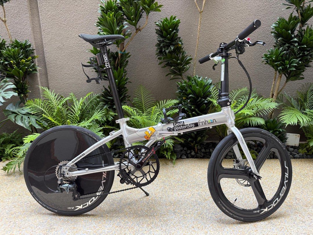 Folding bike Fnhon Fully Loaded 451, Sports Equipment, Bicycles & Parts, Bicycles on Carousell