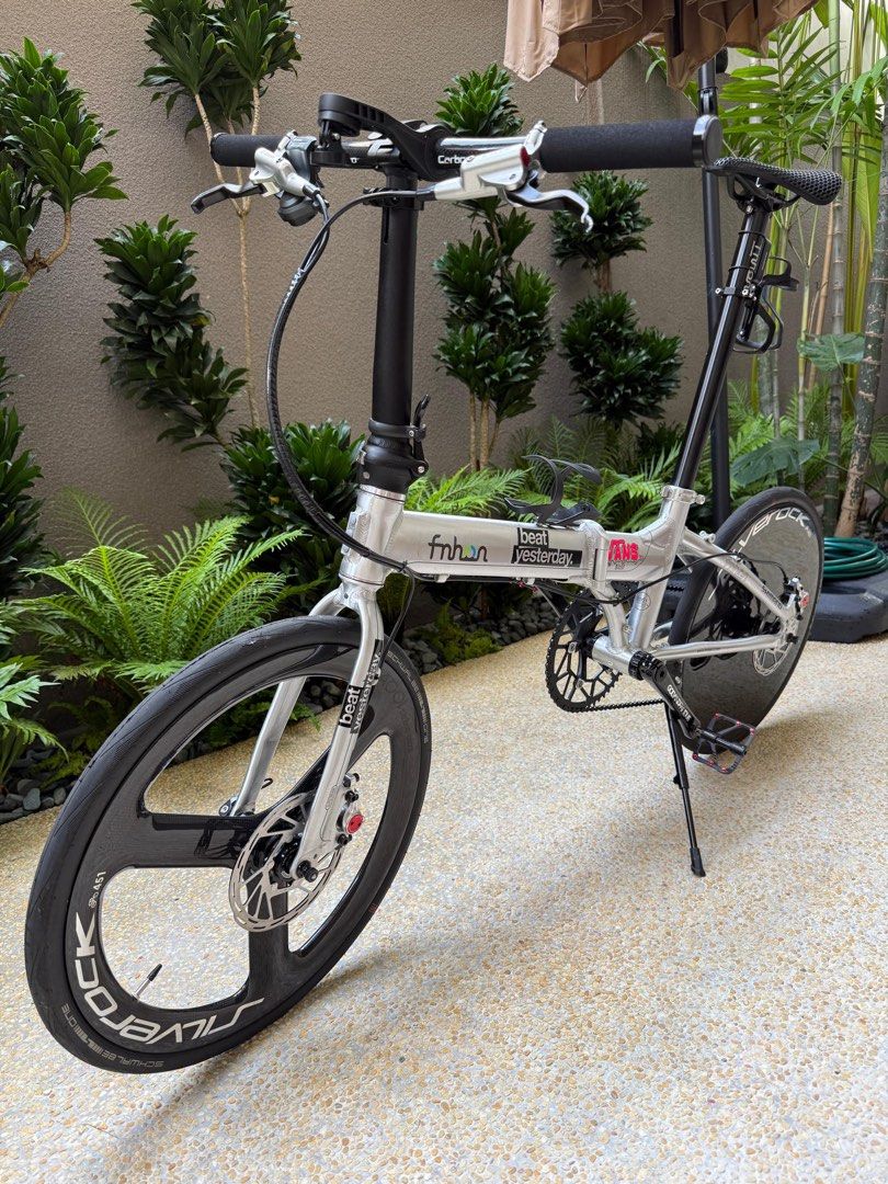 Folding bike Fnhon Fully Loaded 451, Sports Equipment, Bicycles & Parts ...