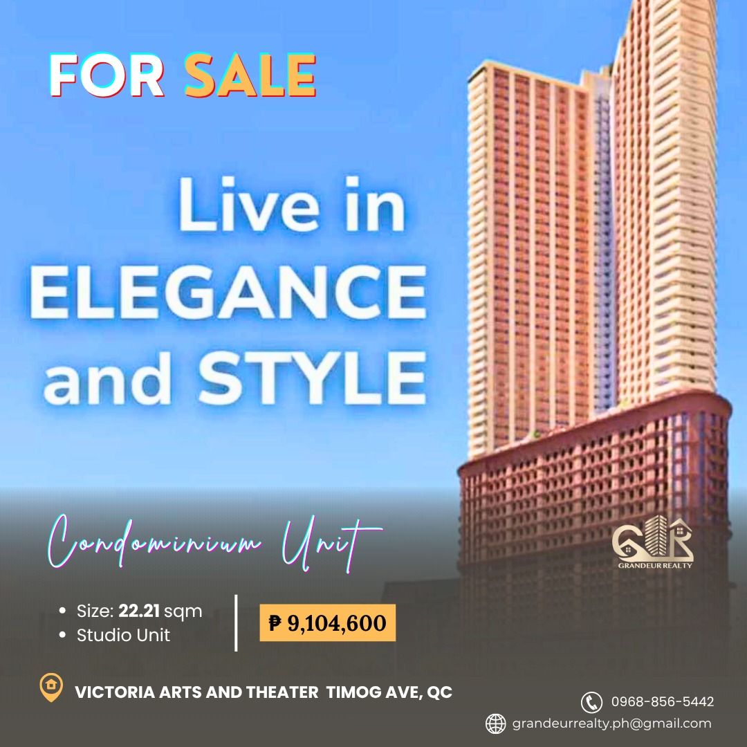 For Sale: Residential Unit located at Victoria Arts and Theater Tower ...