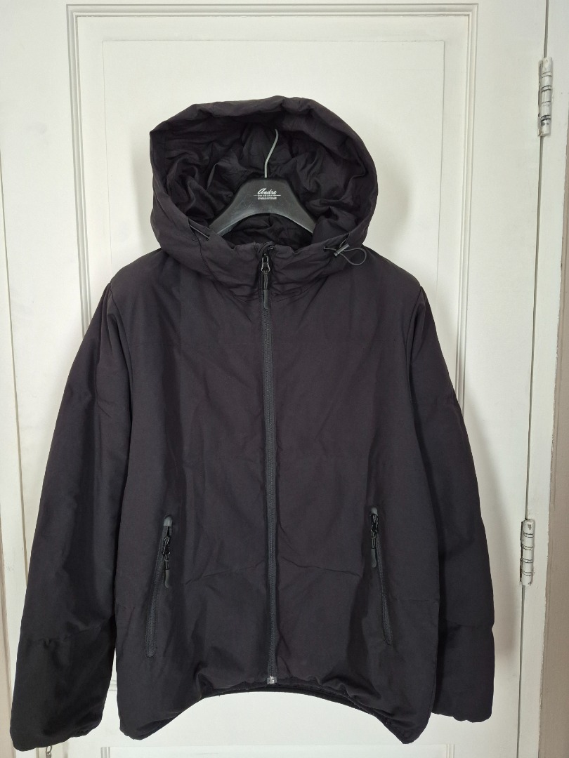 GU Puffer Winter Jacket Hitam istimewa, Fesyen Pria, Pakaian , Baju ...