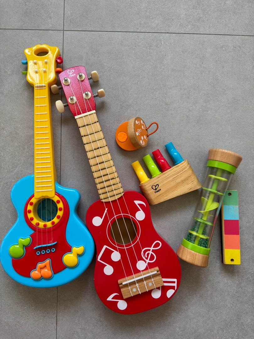 Hape Musical Instruments Set, Babies & Kids, Infant Playtime on Carousell