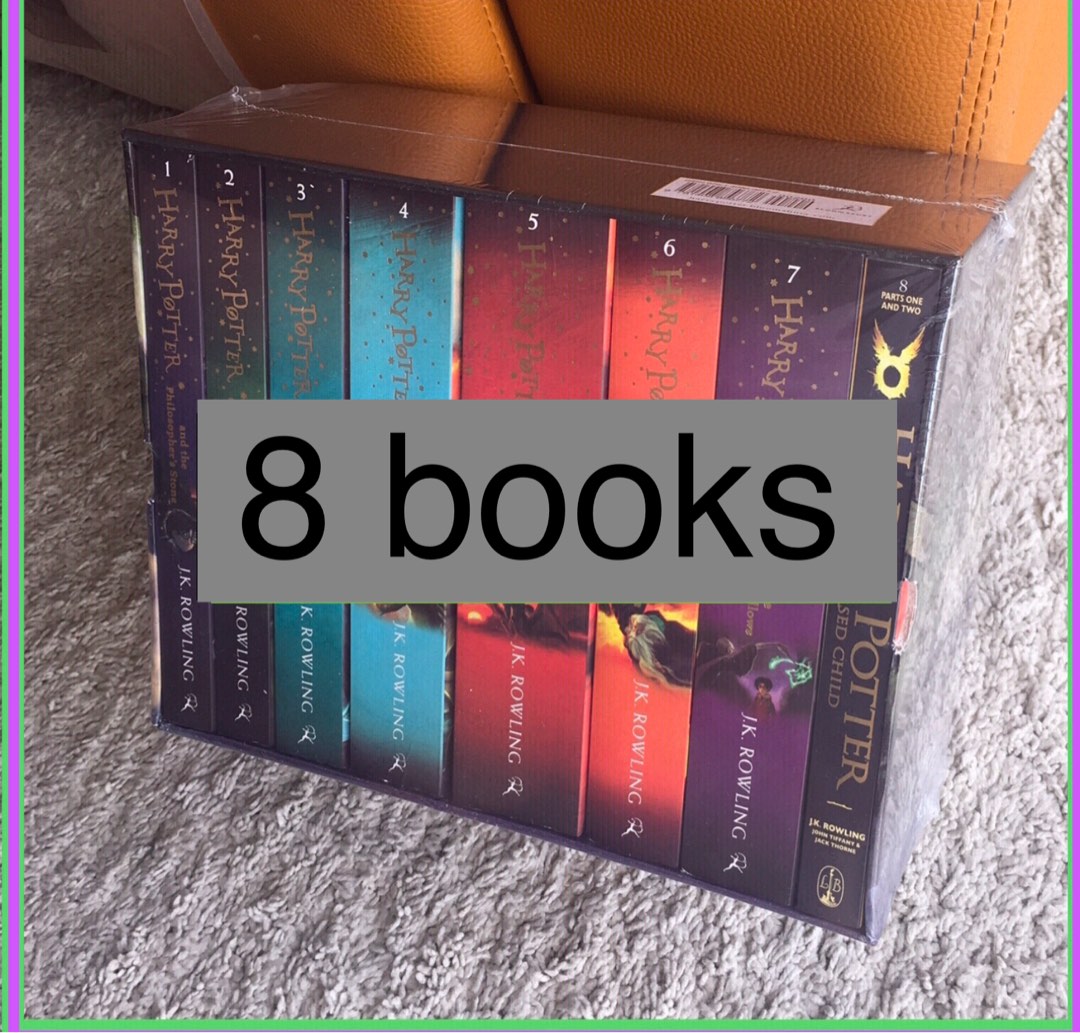 Harry Potter Complete 8 Book Set, Hobbies & Toys, Books & Magazines ...