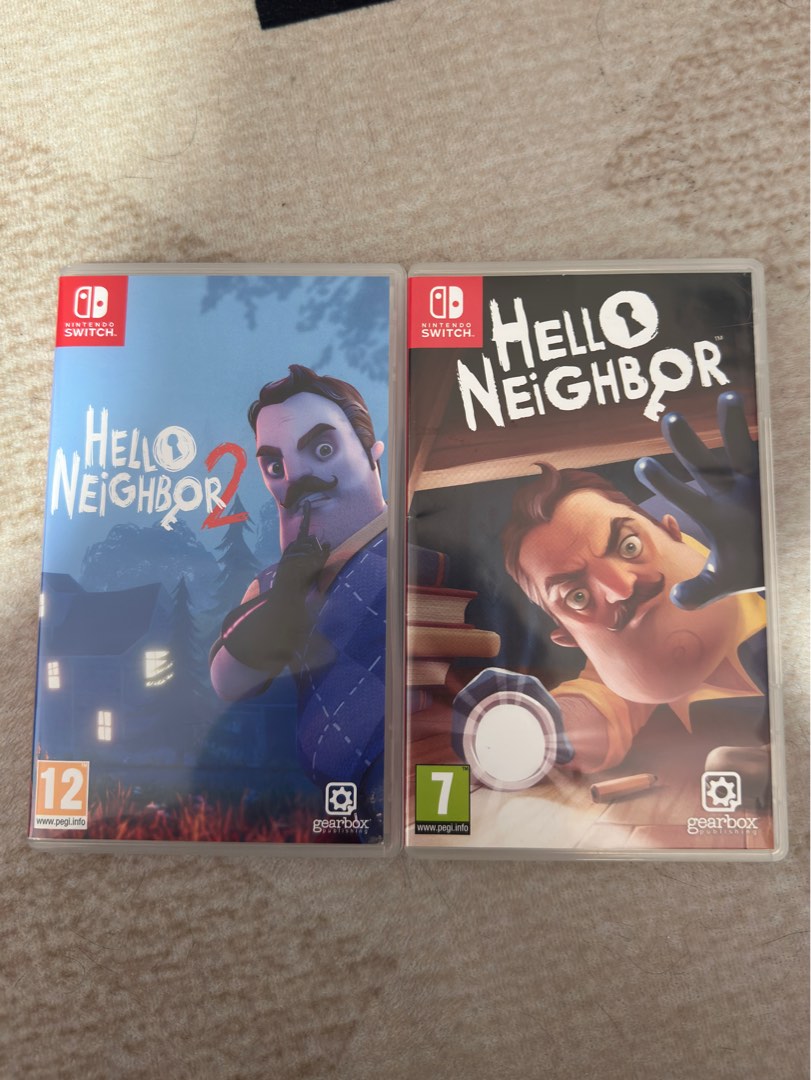 Hello Neighbor 1 & 2 - Nintendo Switch, Video Gaming, Video Games ...