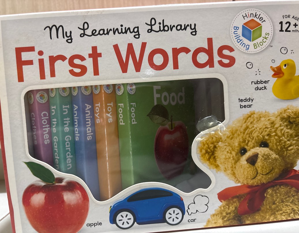 Hinkler My Learning Library First Words Books, Hobbies & Toys, Books ...