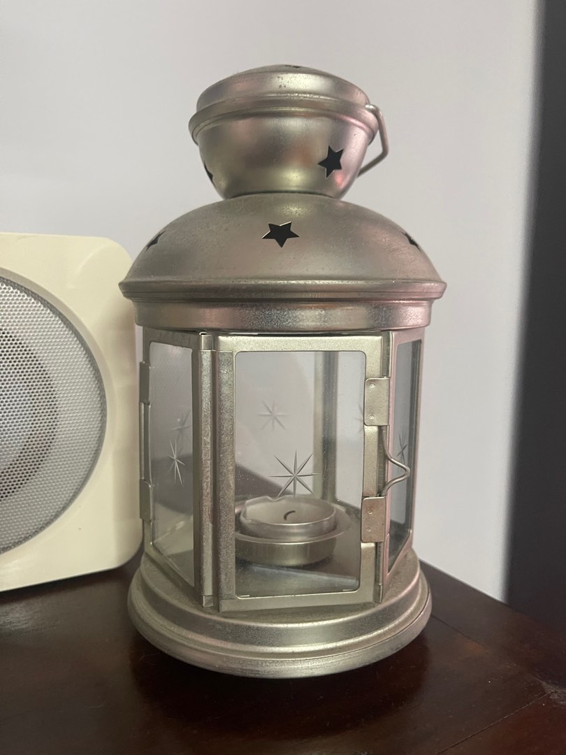 IKEA Rotera candle lantern, Sports Equipment, Hiking & Camping on Carousell