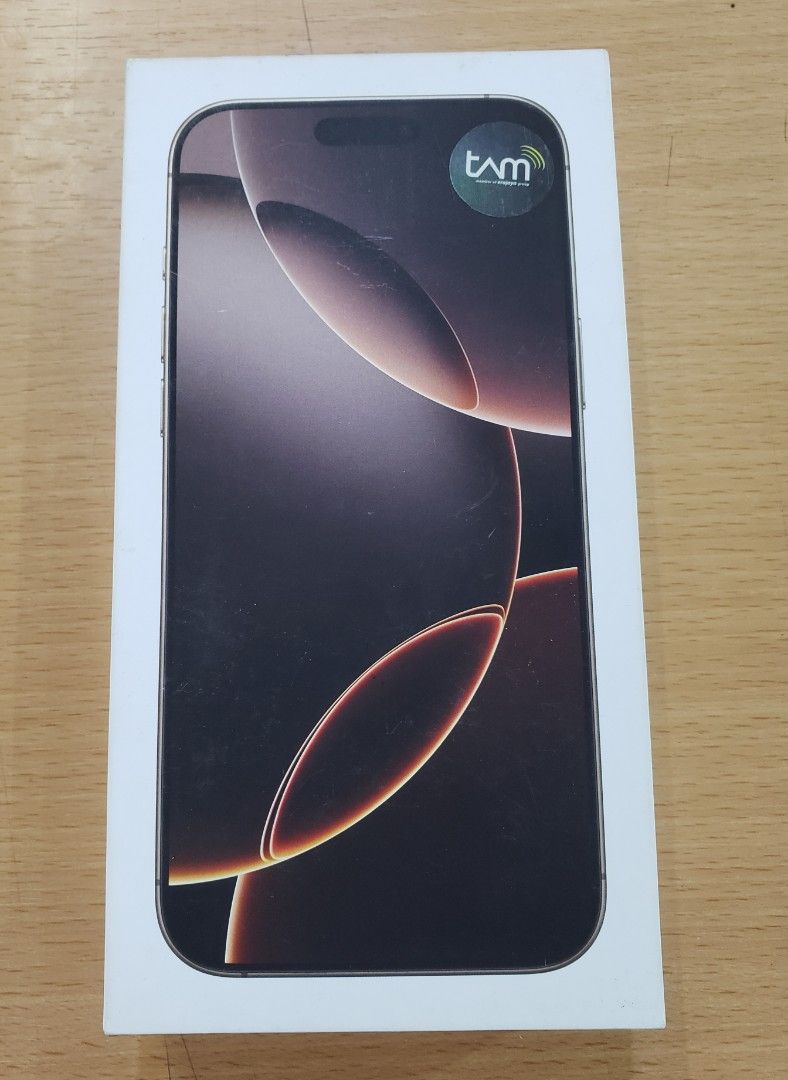 iPhone 16 Pro Max ProMax 256GB Desert Titanium Resmi iBox PA, Telepon ...