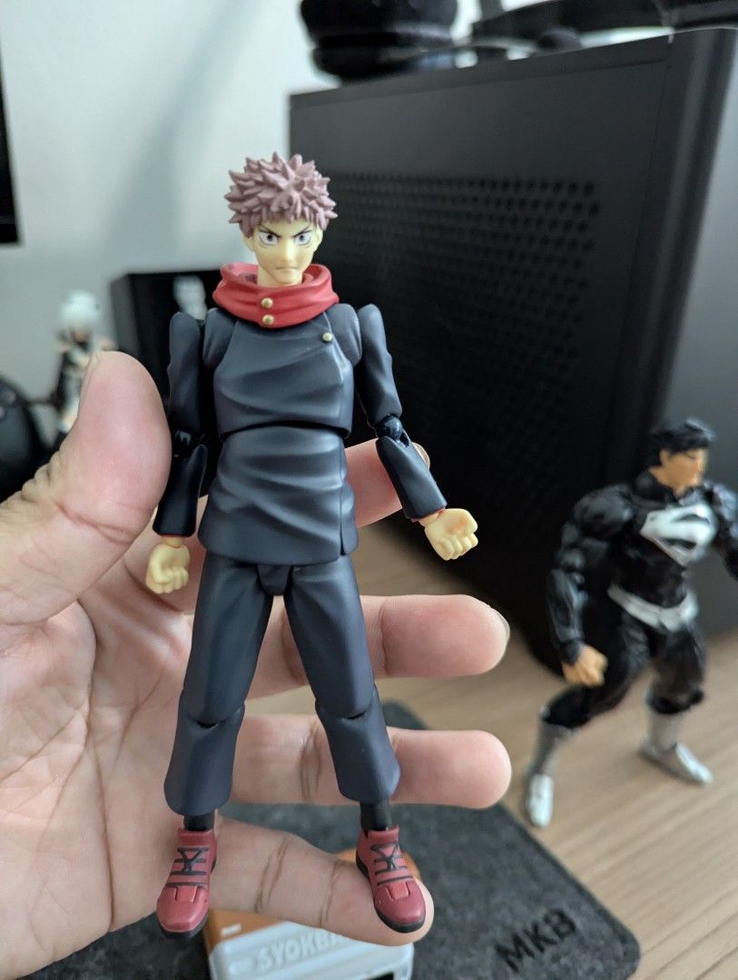 Jujutsu Kaisen Itadori Yuji Action Figure (Figma), Hobbies & Toys, Toys ...