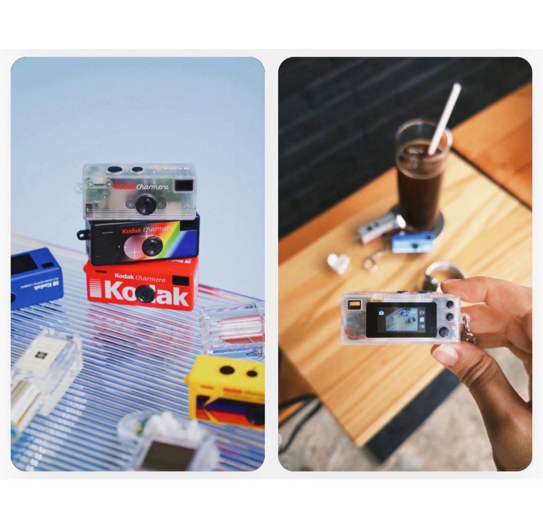 Kodak Charmera Mini Camera Keychain Blind Box (sealded, 6 boxes ...