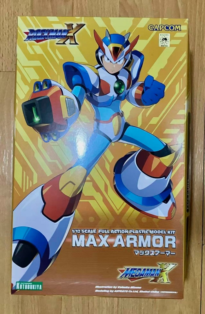 Kotobukiya Mega Man X Max Armor Model Kit, Hobbies & Toys, Toys & Games ...