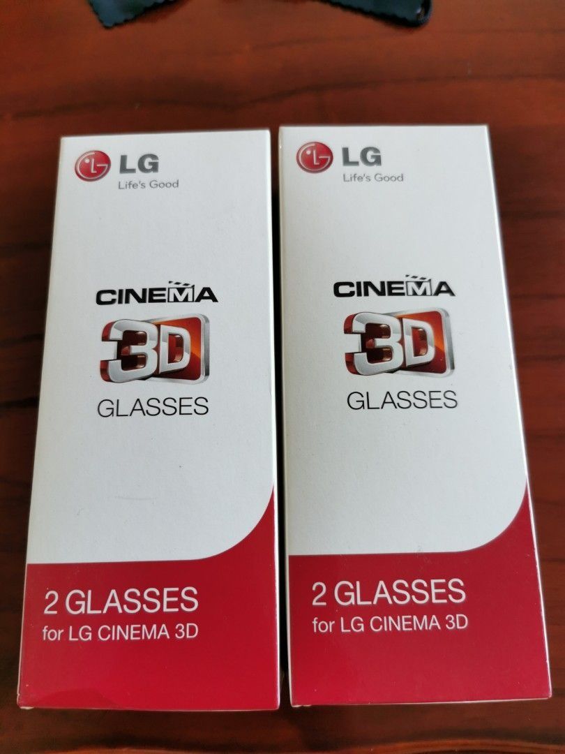 LG Cinema 3D Glasses - AG-F310 Bundle, TV & Home Appliances, TV & Entertainment, TV Parts ...