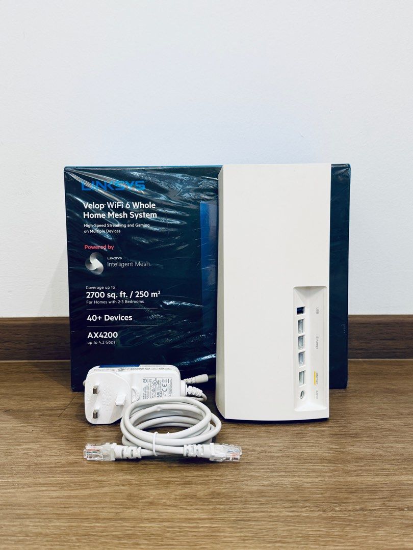 Linksys Velop WiFi 6 AX4200 MX4200, Computers & Tech, Parts ...