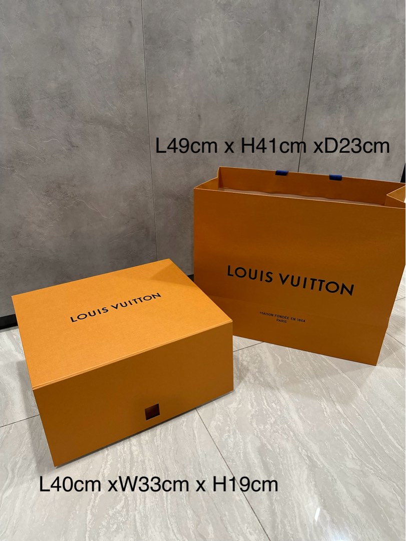 Louis Vuitton Packaging Box and Bag, Women's Fashion, Watches ...