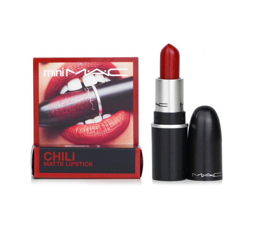 MAC Mini Lipstick - Chili Matte, Beauty & Personal Care, Face, Makeup ...