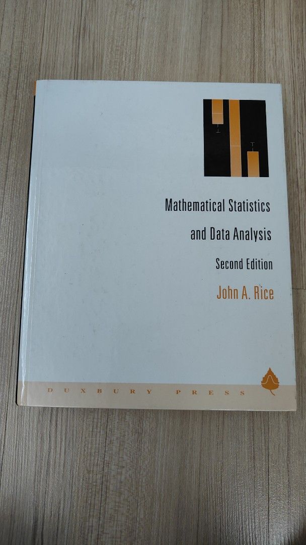 Mathematical Statistics and Data Analysis, 2nd Edition, Hobbies & Toys, Books & Magazines ...