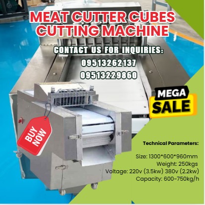 Meat Cutter Cubes Cutting Machine, Everything Else, Others on Carousell