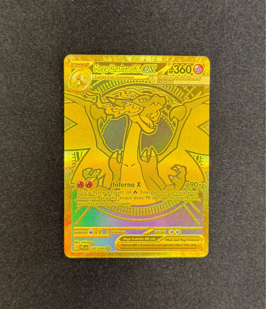 Mega Charizard X ex MHR Phantasmal Flames, Hobbies & Toys, Toys & Games ...