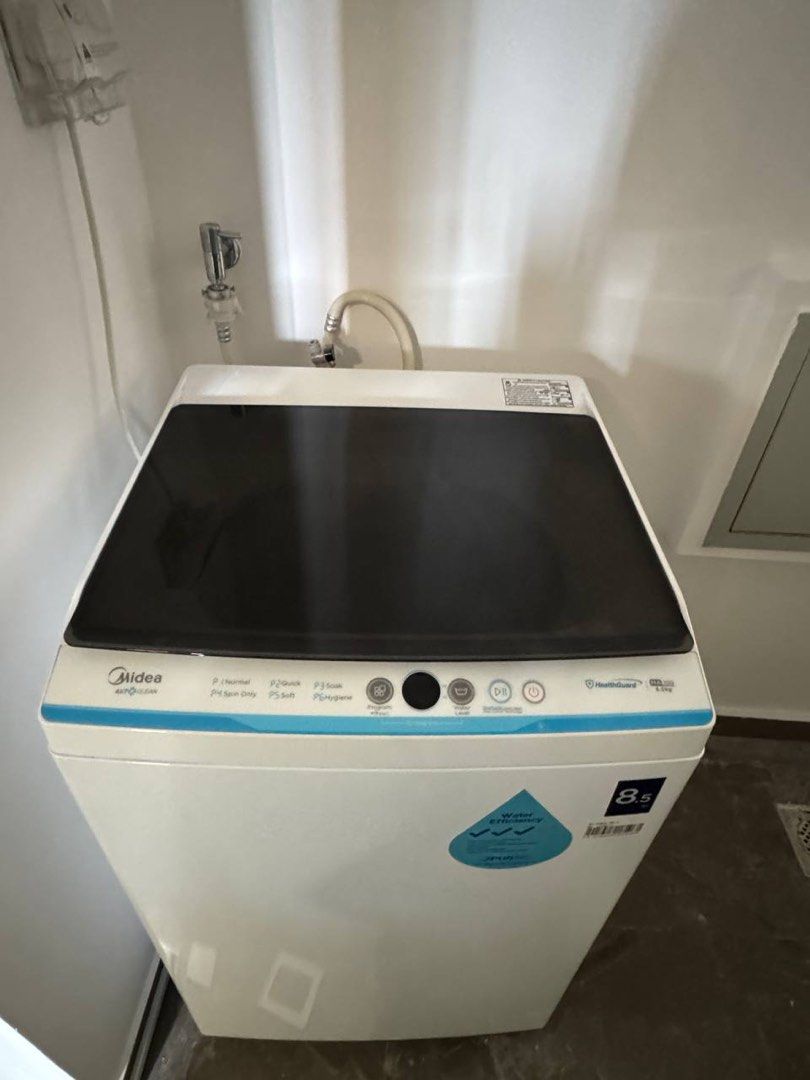 Midea 8.5KG Top Load Washer MA200W85, TV & Home Appliances, Washing ...