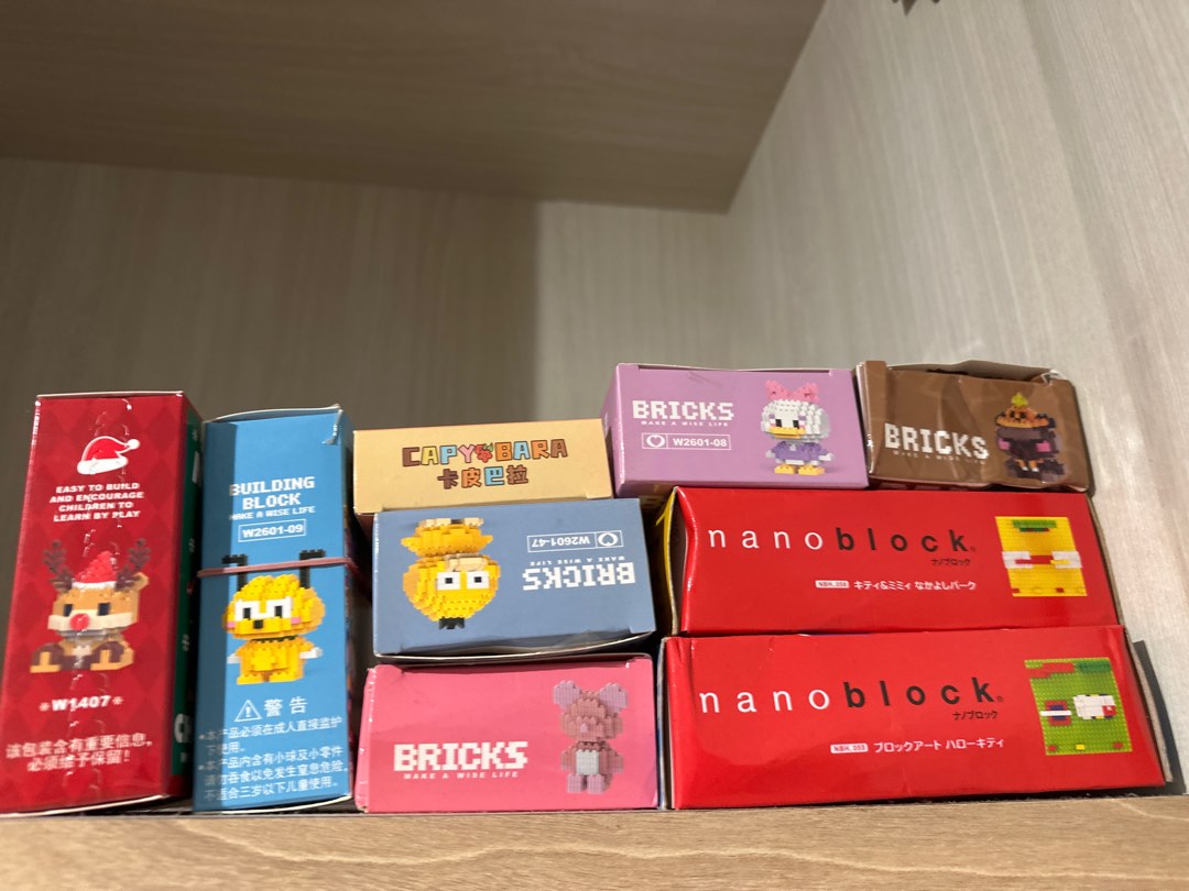 Miniature Building Blocks - Assorted Brands and Characters, Hobbies ...