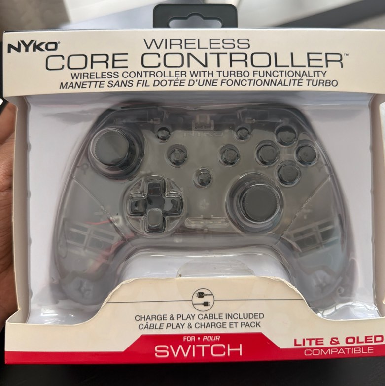 Nyko Core Wireless Controller for Nintendo Switch, Video Gaming, Gaming ...