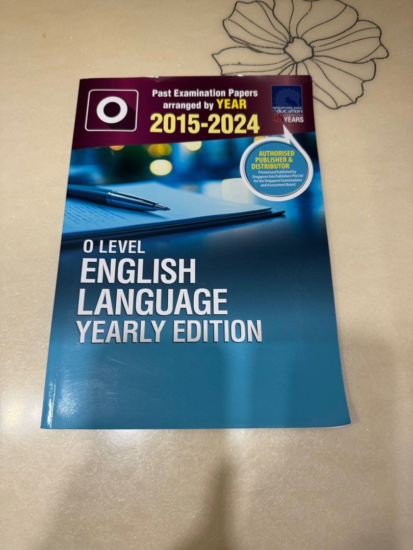 O Level English Language Yearly Edition 2015-2024, Hobbies & Toys ...