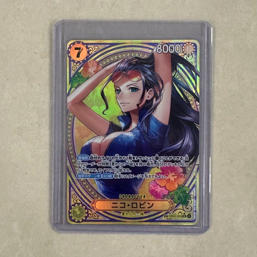 One Piece EB03 Nico Robin SP card, Hobbies & Toys, Toys & Games on Carousell
