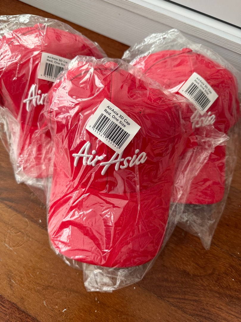 Original AirAsia Cap, Men's Fashion, Watches & Accessories, Cap & Hats ...