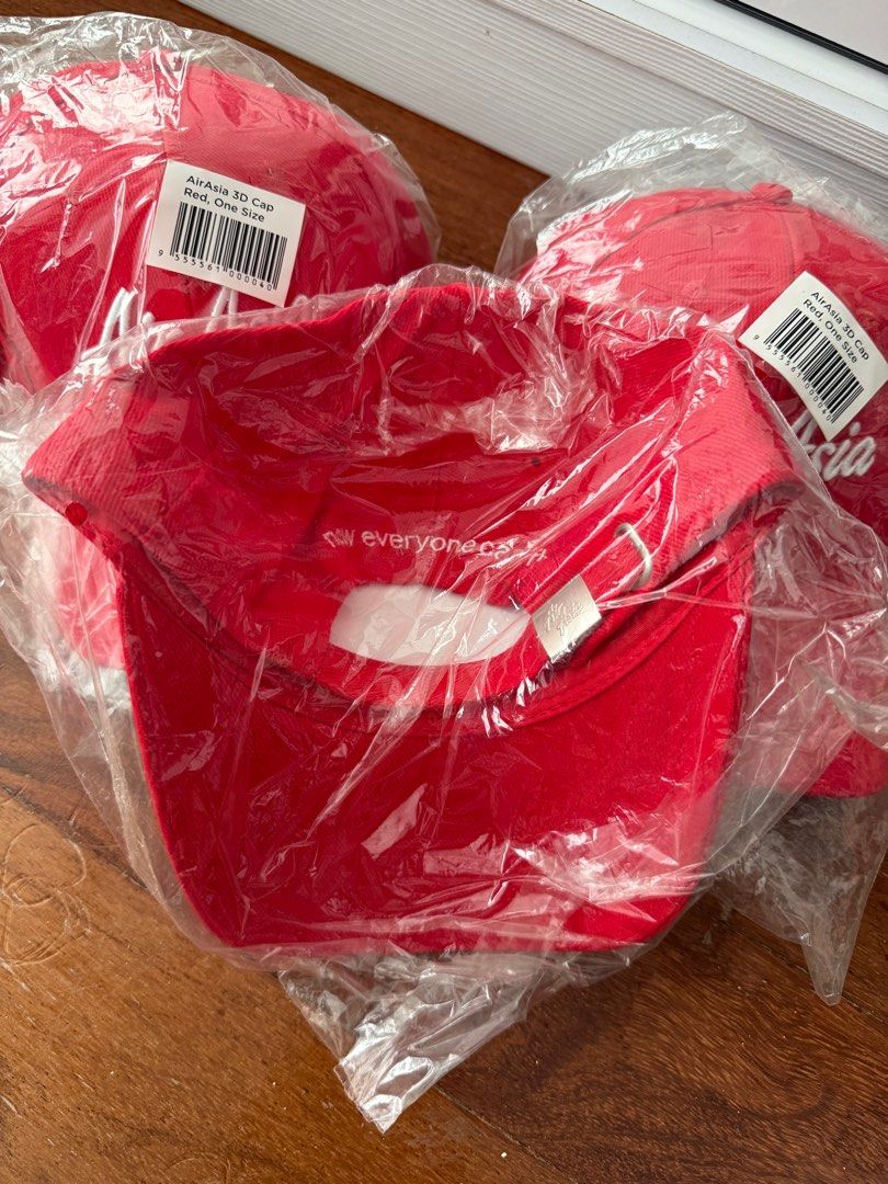 Original AirAsia Cap, Men's Fashion, Watches & Accessories, Cap & Hats ...