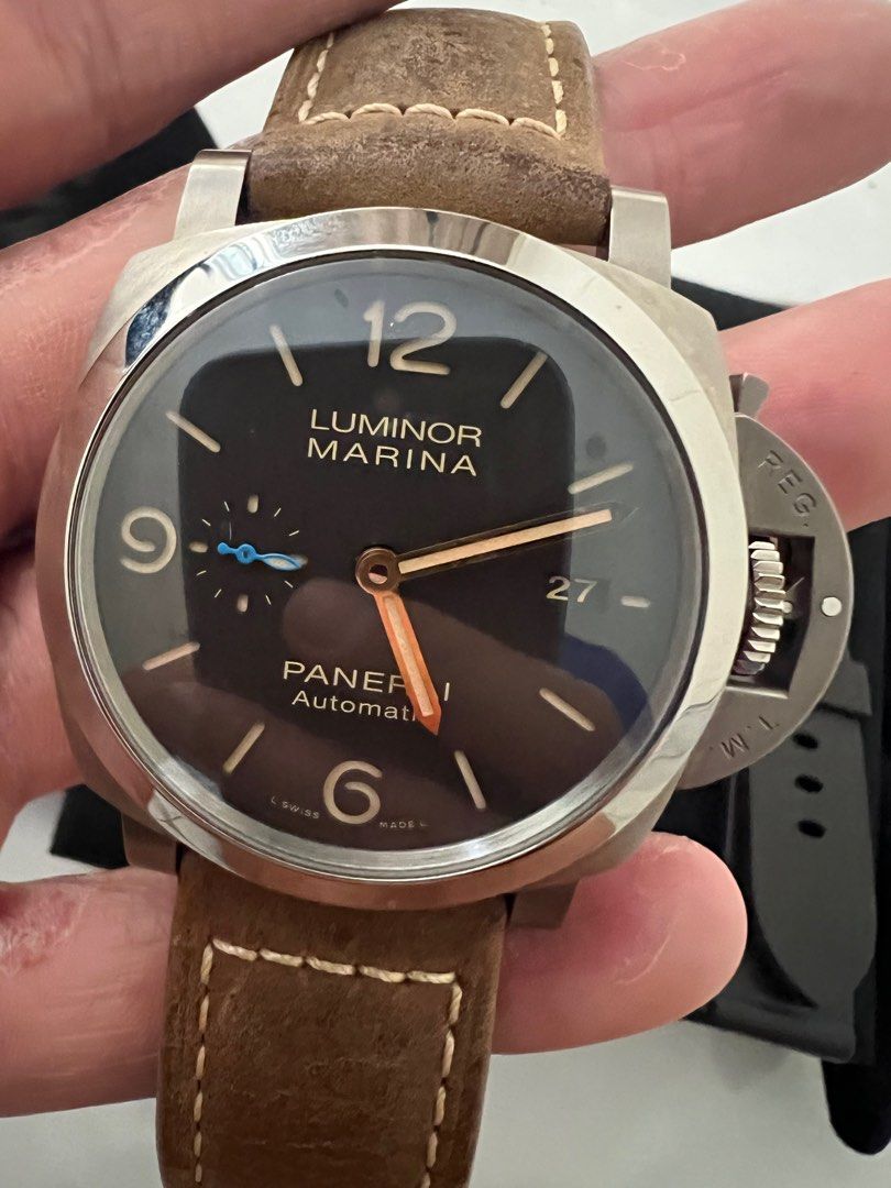 Panerai Luminor Marina PAM01351, Luxury, Watches on Carousell