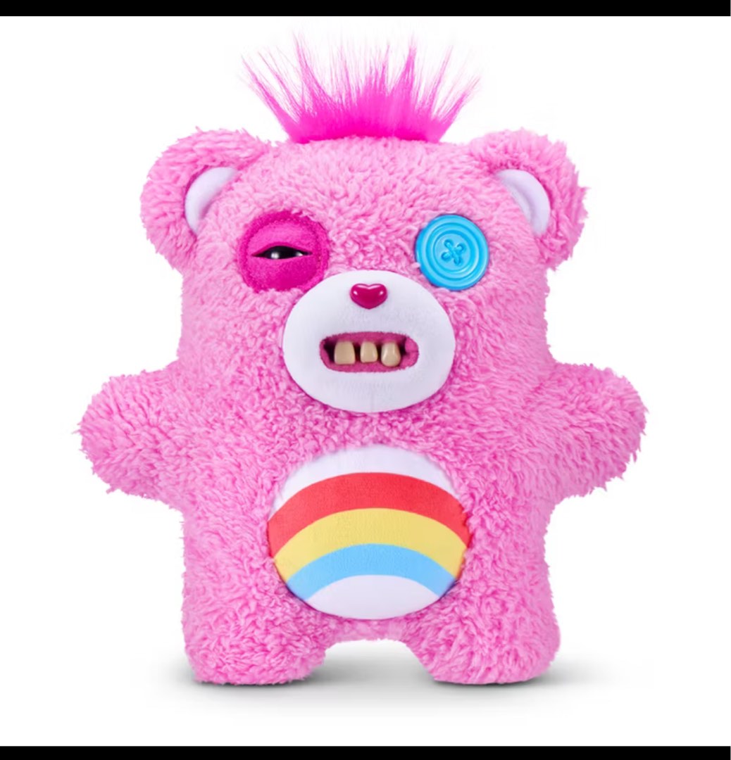 PINK fuggler X Care Bears Series Funny Ugly Monster 9inch Plush ...
