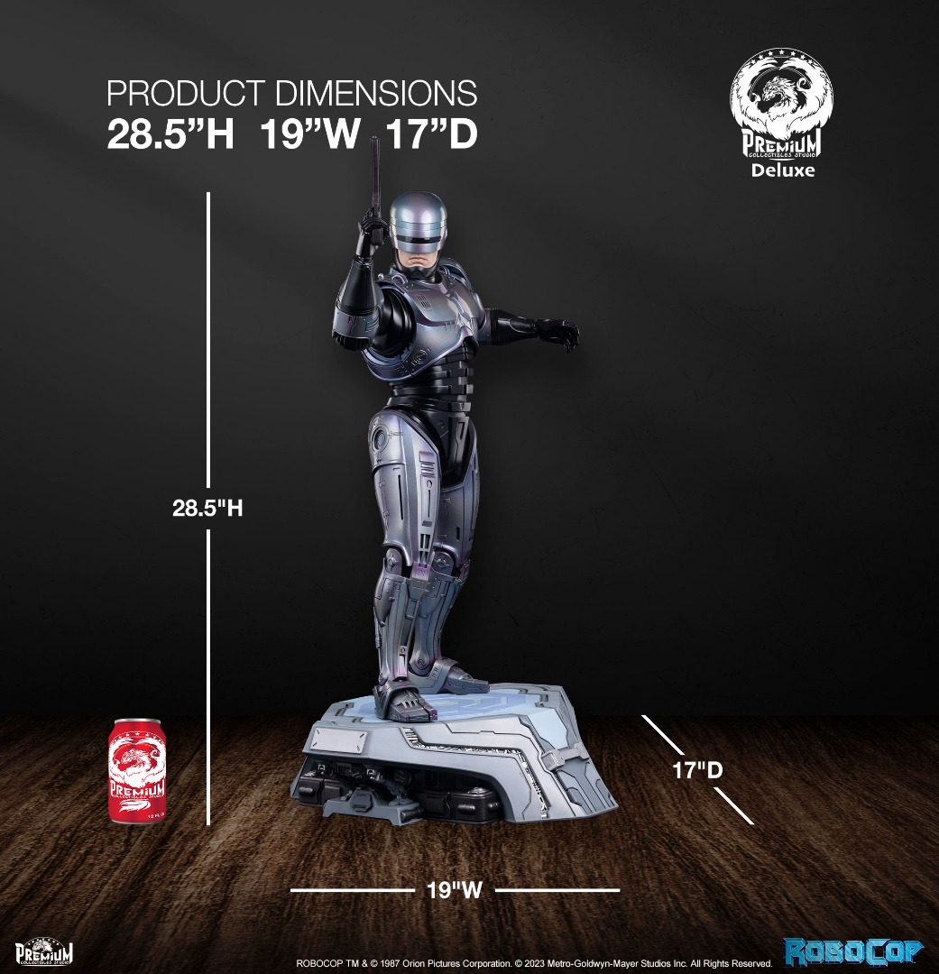 [PO] PCS RoboCop 1/3 Statue (Deluxe Edition), Hobbies & Toys, Toys ...