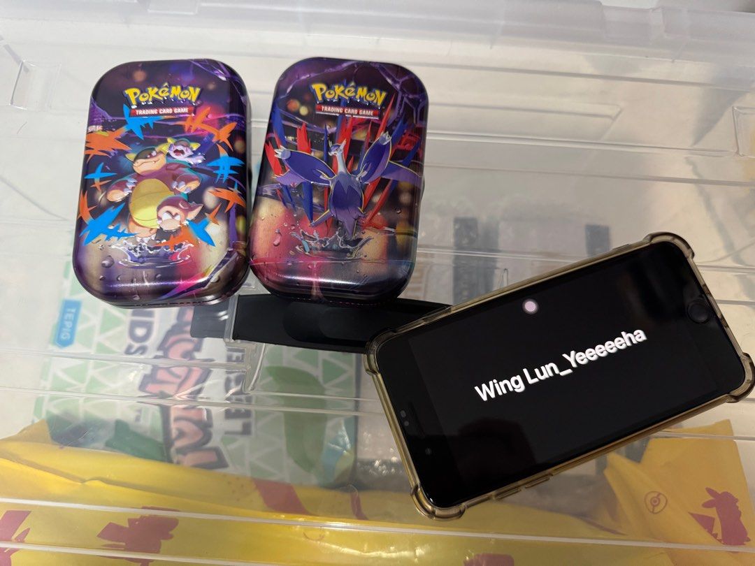Pokemon TCG Mega Evolution Tin Set, Hobbies & Toys, Toys & Games on ...