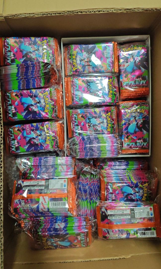 Pokemon Trading Card - Japanese loose pack - Inferno X M2 & Terastal Festival, Hobbies & Toys ...