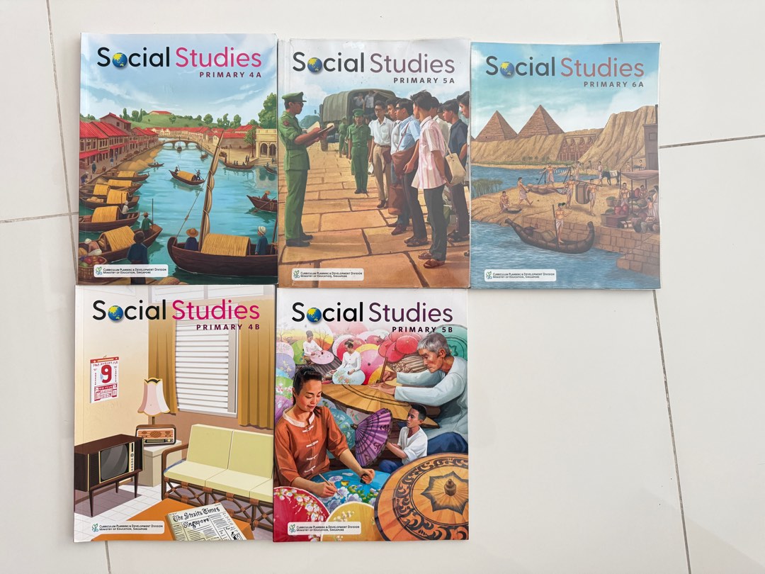 Primary School Social Studies & Chinese Textbooks 欢乐伙伴, Hobbies & Toys ...