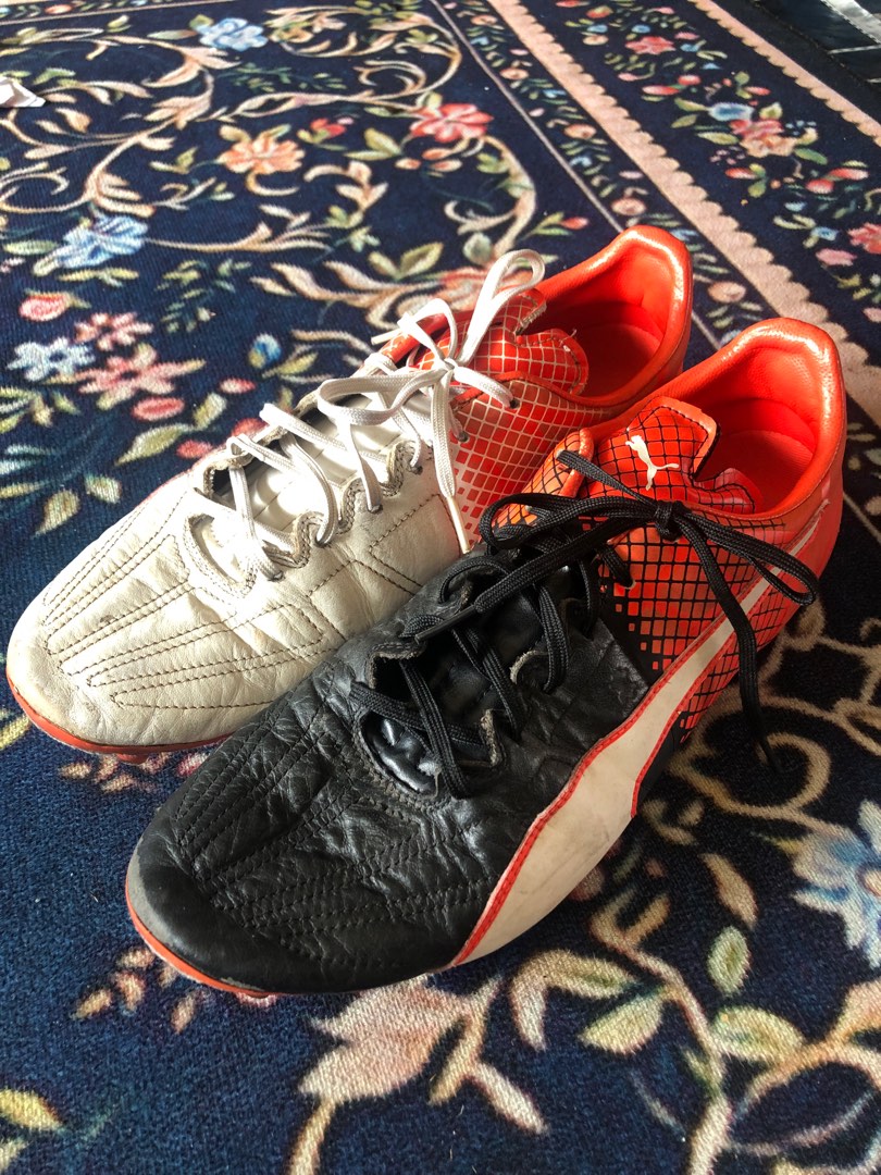 Puma EvoSpeed Football Boots, Men's Fashion, Footwear, Boots on Carousell