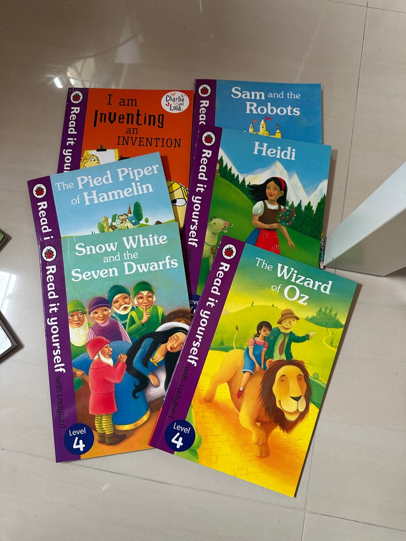 Read it yourself level 4 storybooks, Hobbies & Toys, Books & Magazines ...