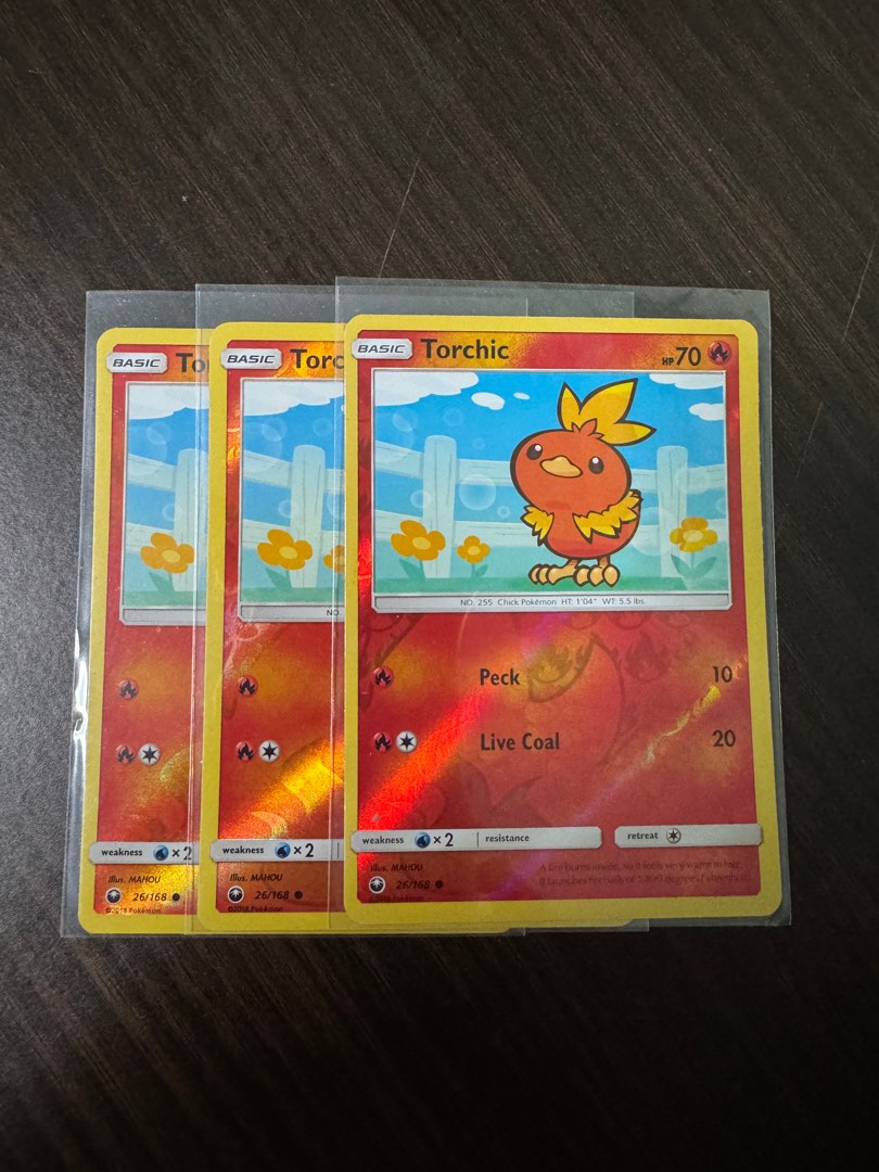 [Reverse Holo] Torchic 26/168 Pokemon Celestial Storm, Hobbies & Toys ...