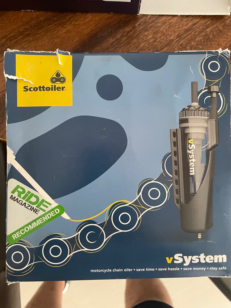 ScottOiler vSystem Motorcycle Chain Oiler, Motorcycles, Motorcycle ...