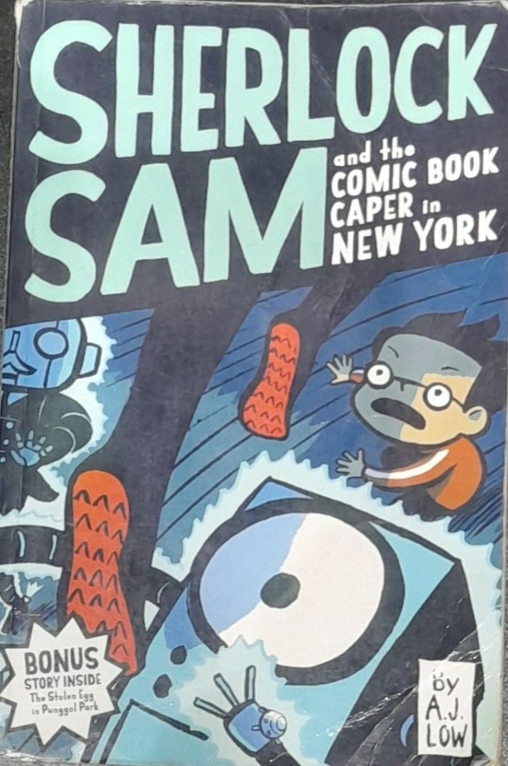 Sherlock Sam and the Comic Book Caper in New York, Hobbies & Toys ...