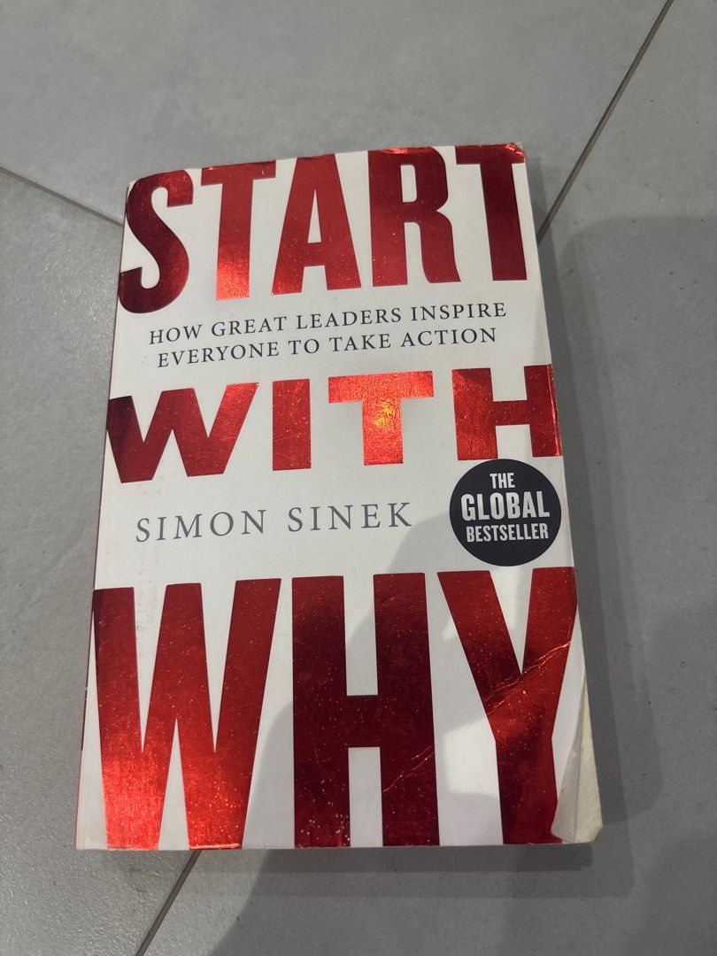 Start With Why by Simon Sinek, Hobbies & Toys, Books & Magazines ...