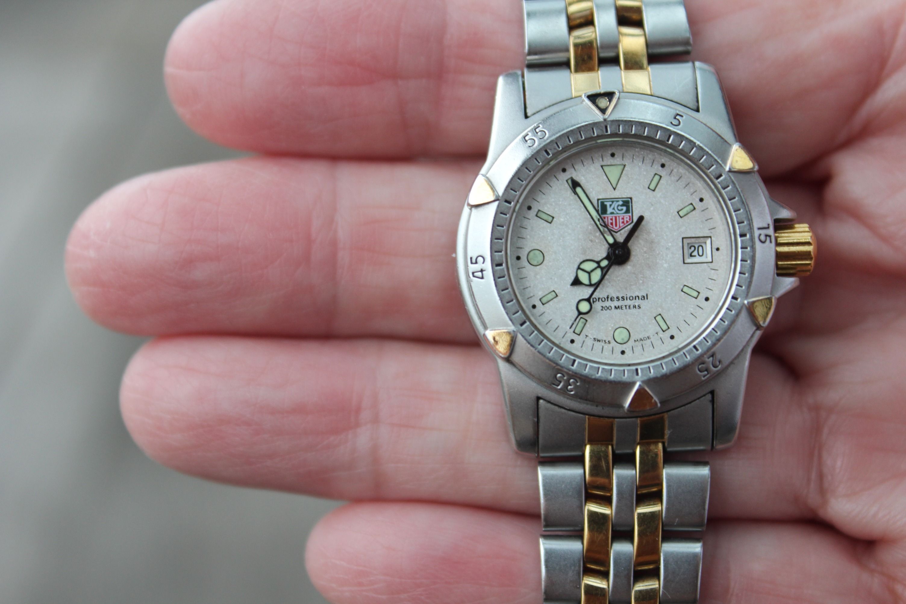 Tag Heuer Professional 2000 Series Watch, Luxury, Watches on Carousell