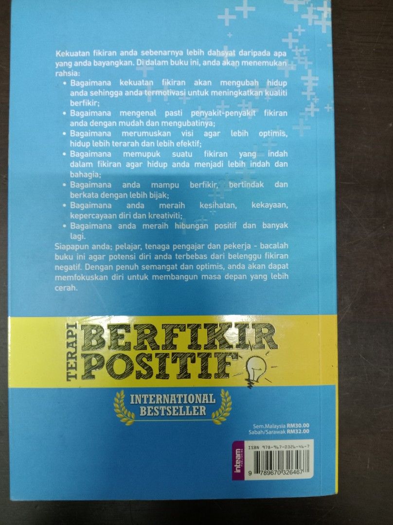 Terapi Berfikir Positif by Dr. Ibrahim Elfiky, Hobbies & Toys, Books ...