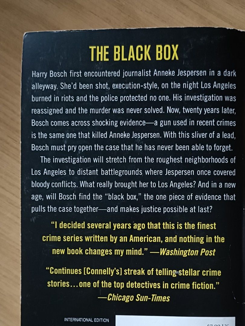 The Black box by Michael Connelly, & EMMA Donohue, Room, Hobbies & Toys ...