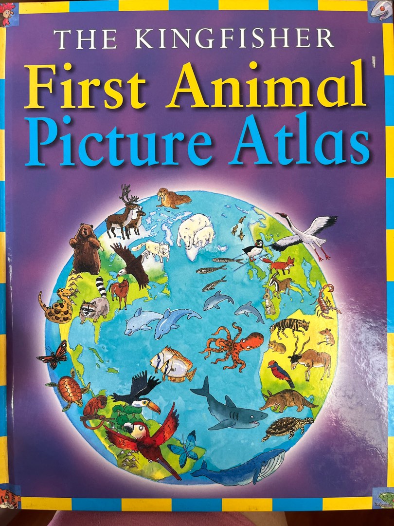 The Kingfisher First Animal Picture Atlas, Hobbies & Toys, Books ...