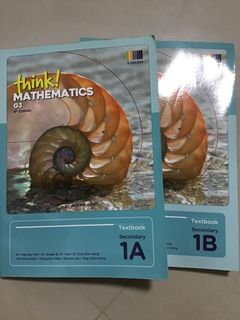Think! Mathematics Secondary 1B Textbook, Hobbies & Toys, Books ...