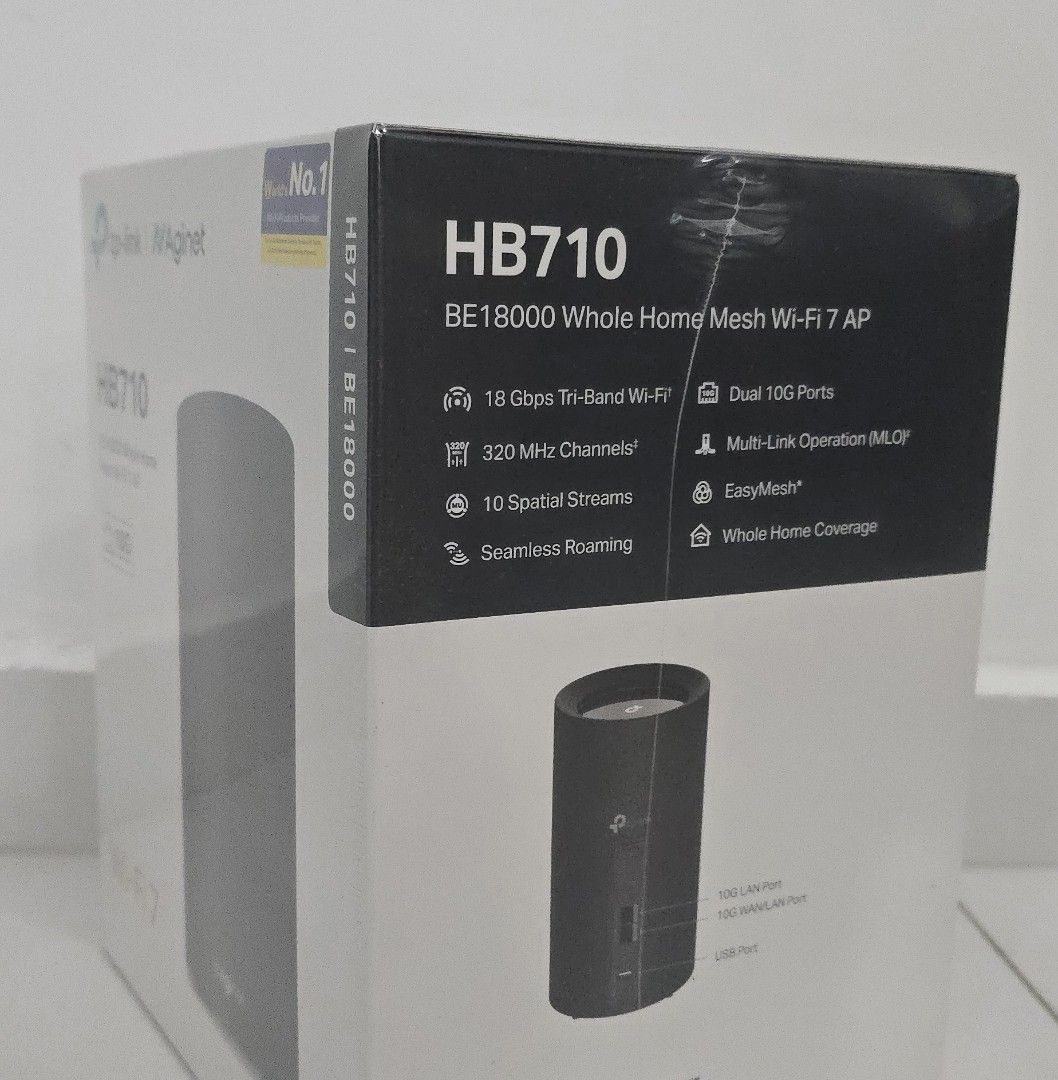 TP-Link HB710 BE18000 Whole Home Mesh Wi-Fi 7 AP, Computers & Tech, Parts & Accessories ...