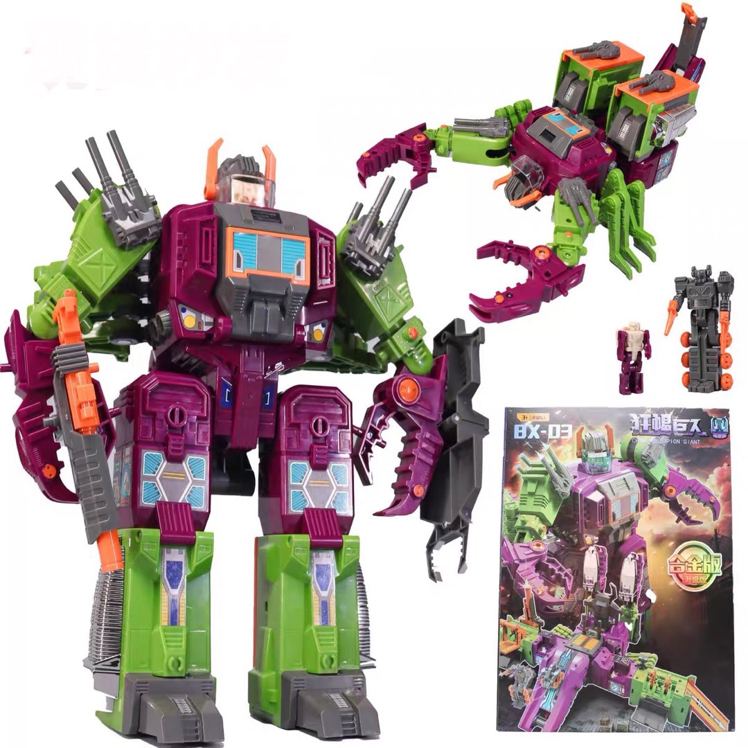 Transformers - BX-03 BX03 Crazy Scorpion Giant (aka KO G1 Scorponok ...