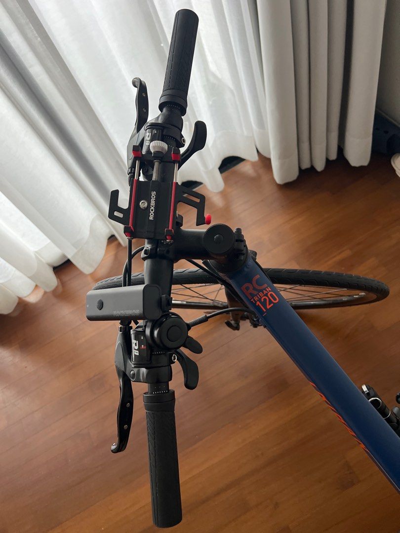 Triban RC 120 Flat Bar Disc 8 Speed - Blue, Sports Equipment, Bicycles & Parts, Bicycles on ...