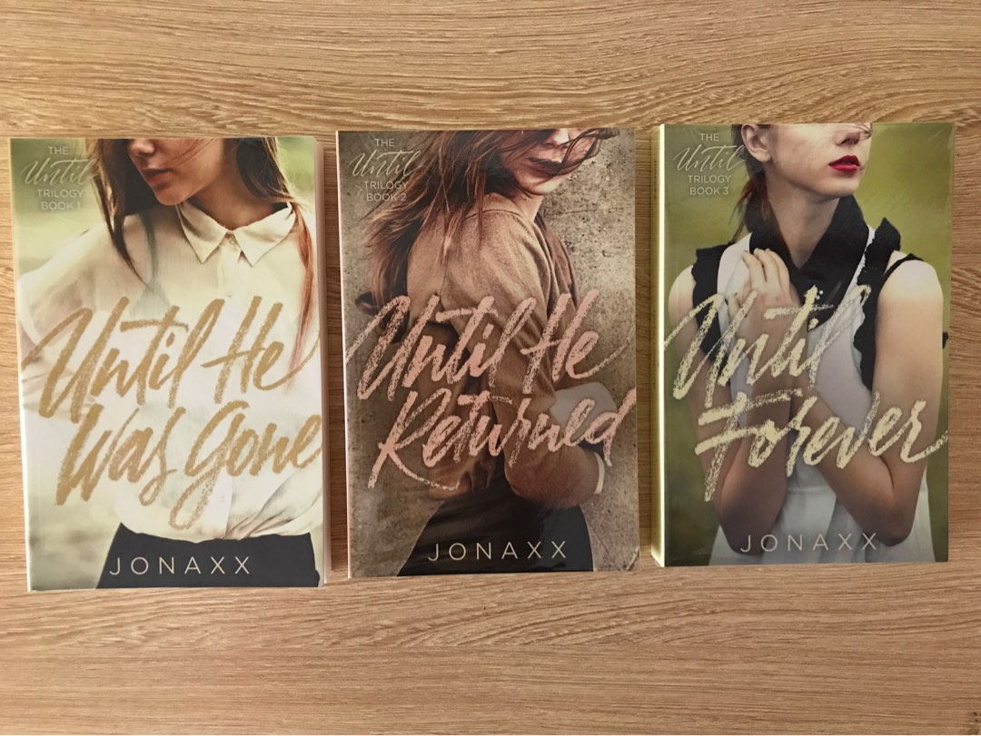 Until Trilogy Book Set by Jonaxx, Hobbies & Toys, Books & Magazines ...