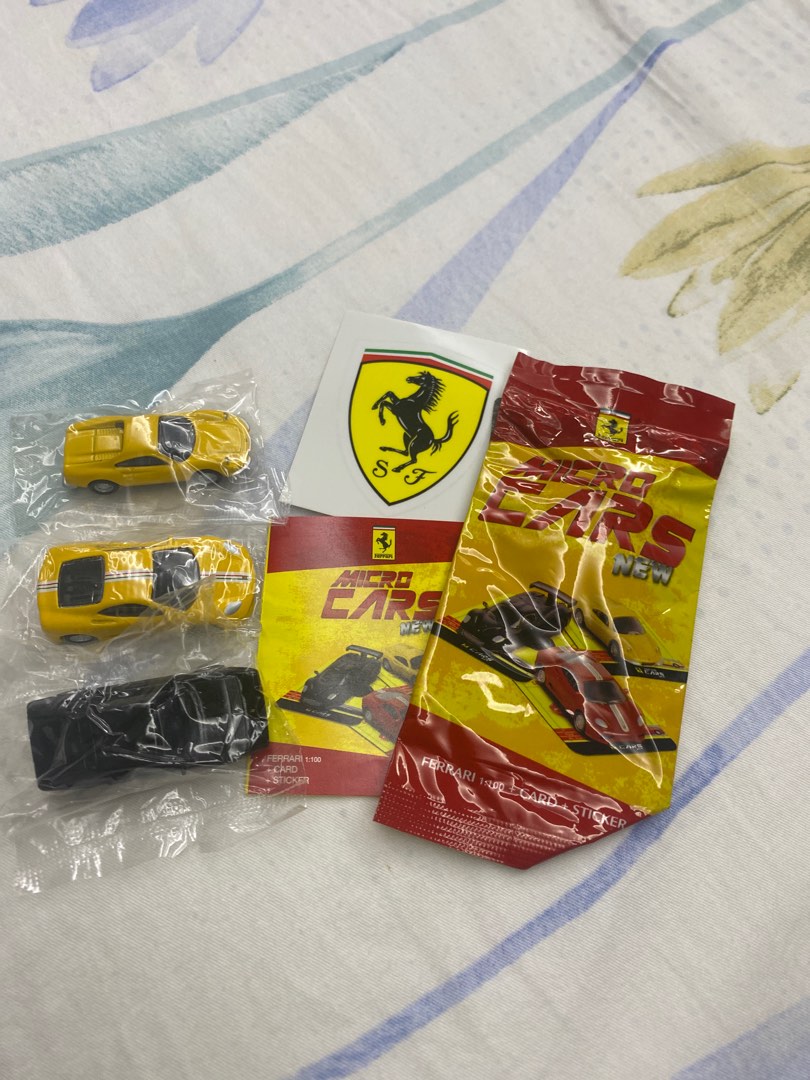 Vintage Ferrari Micro Cars Set, Hobbies & Toys, Toys & Games on Carousell